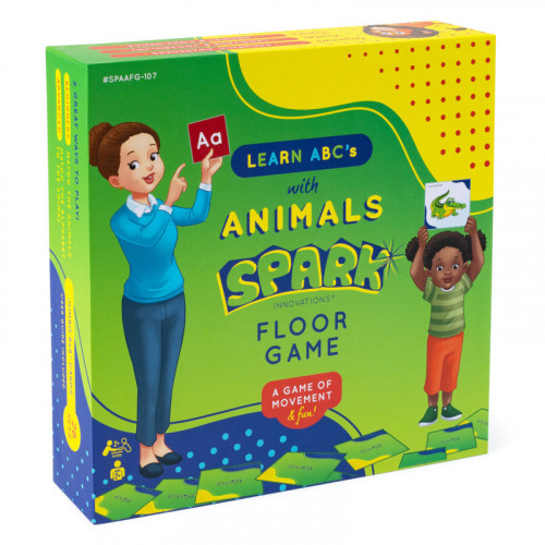 Spark Innovations® Learn ABC's with Animals SPARK Floor Game SRKSPA...